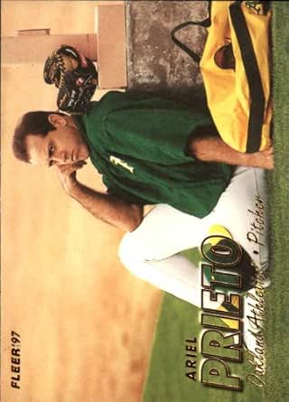Amazon.com: 1997 Fleer Baseball Card #659 Ariel Prieto : Collectibles ...