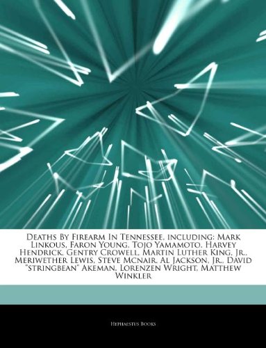 Amazon | Articles on Deaths by Firearm in Tennessee, Including: Mark ...
