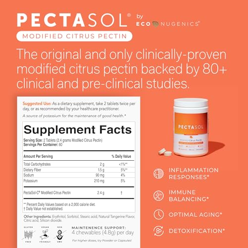 EcoNugenics PectaSol Modified Citrus Pectin for Total-Body Health ...