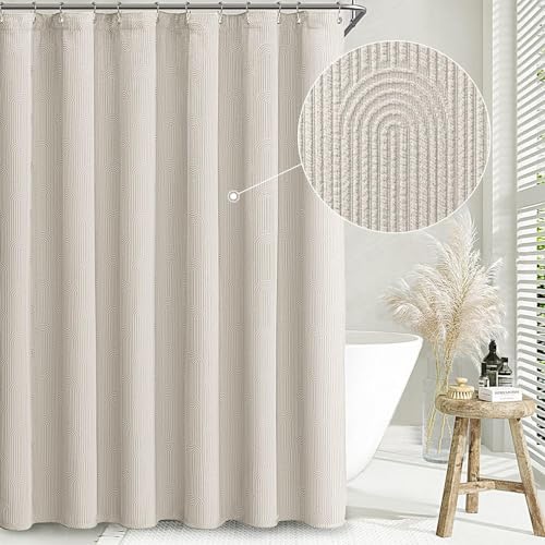 Best Linen Blend Shower Curtains to Elevate Your Bathroom Decor ...