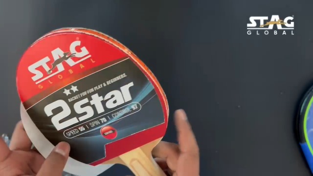 Watch STAG Global 2 Star Table Tennis Racket on Amazon Live
