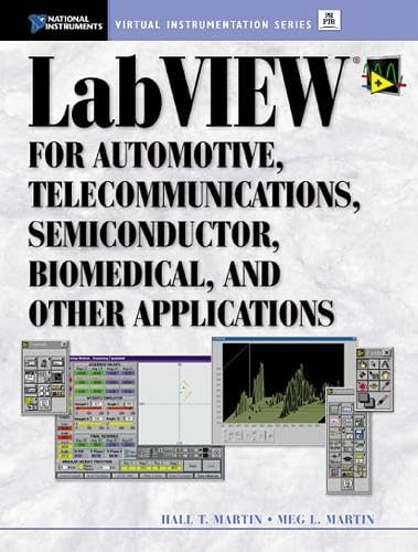 Labview for Automotive, Telecommunications, Semiconductor, Biomedical ...