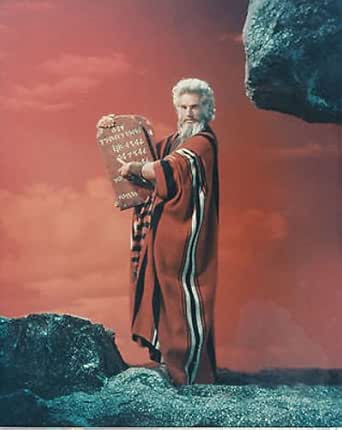 CHARLTON HESTON/TEN COMMANDMENTS/8X10 COPY PHOTO AA8265 at Amazon's ...