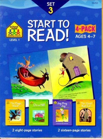 Amazon.com: Start to Read!: Set 3 : Level 1: 9780887430336: School Zone ...