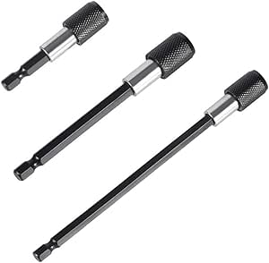 Amazon | LIKENNY 六角延長 バー 六角軸 ドリルビット 六角軸延長 バー ビット 60mm 100mm 150mm 六角ドリルビット インパクト ビット 電動ドライバー ...