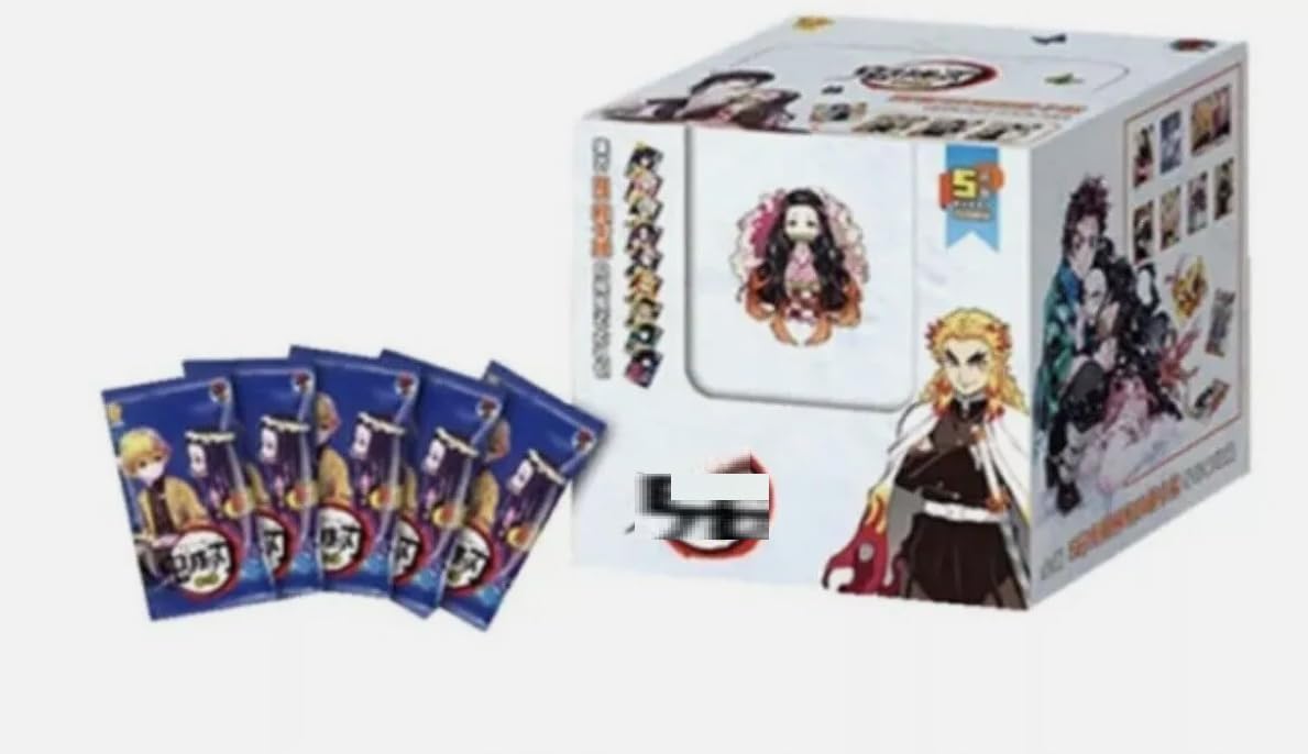 Amazon.com: Demon Slayer Cards Booster Box Official Anime TCG CCG ...