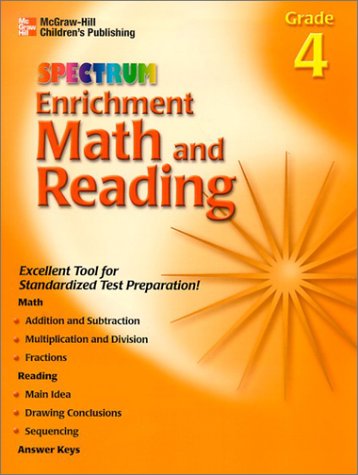 Spectrum Enrichment Math and Reading, Grade 4: Carson-Dellosa ...