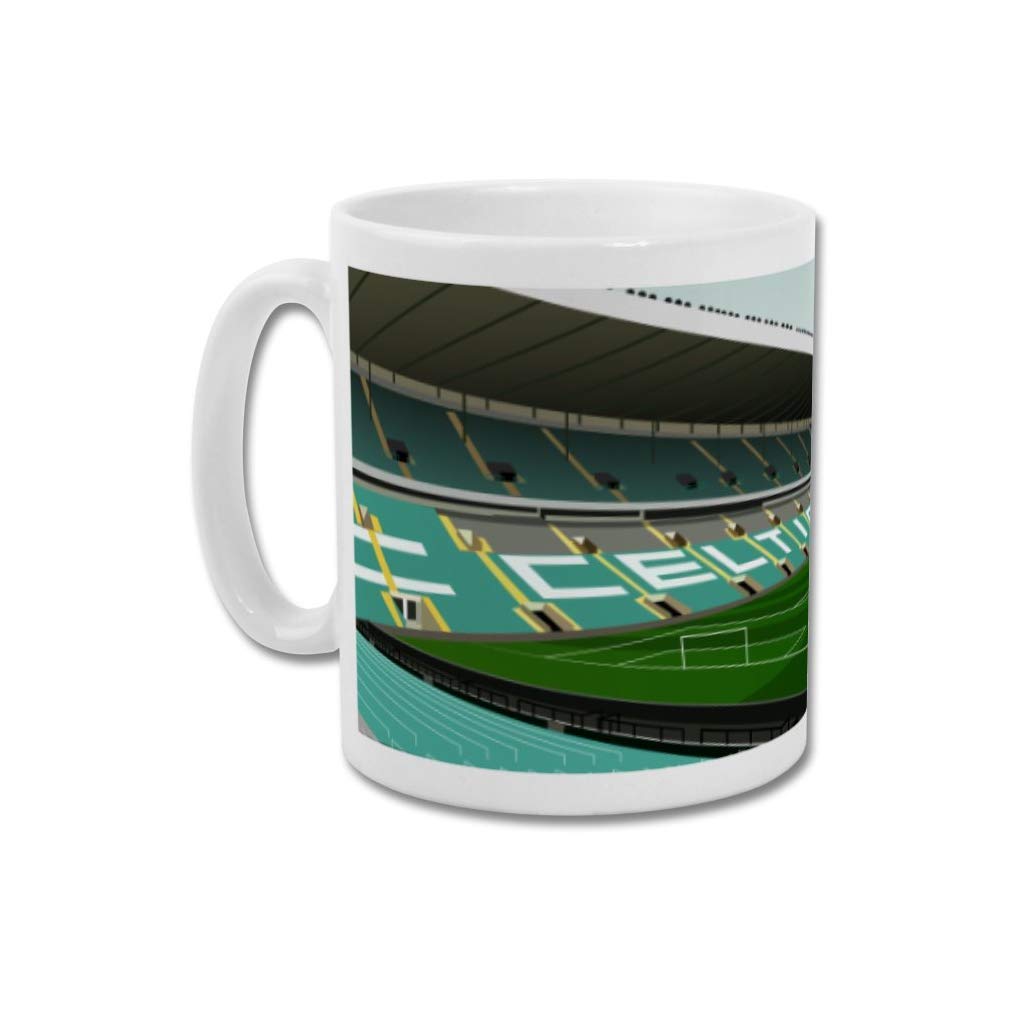 Buy GroundDesigns Celtic FC Mug Celtic Park Football Stadium Gift ...