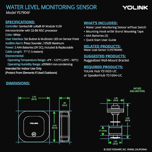 Snapklik.com : LoRa Smart Water Level Monitoring Sensor, Wireless ...