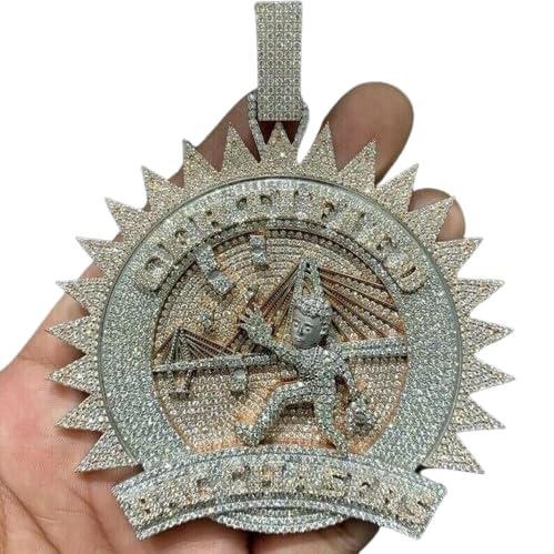 Amazon.com: Antiquejwel 9.00 Round Cut Diamond Hip Hop Customize ...