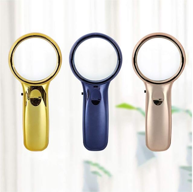 SP Electron Magnifying Glass Stamp Coin Led Illuminated Magnifier with ...