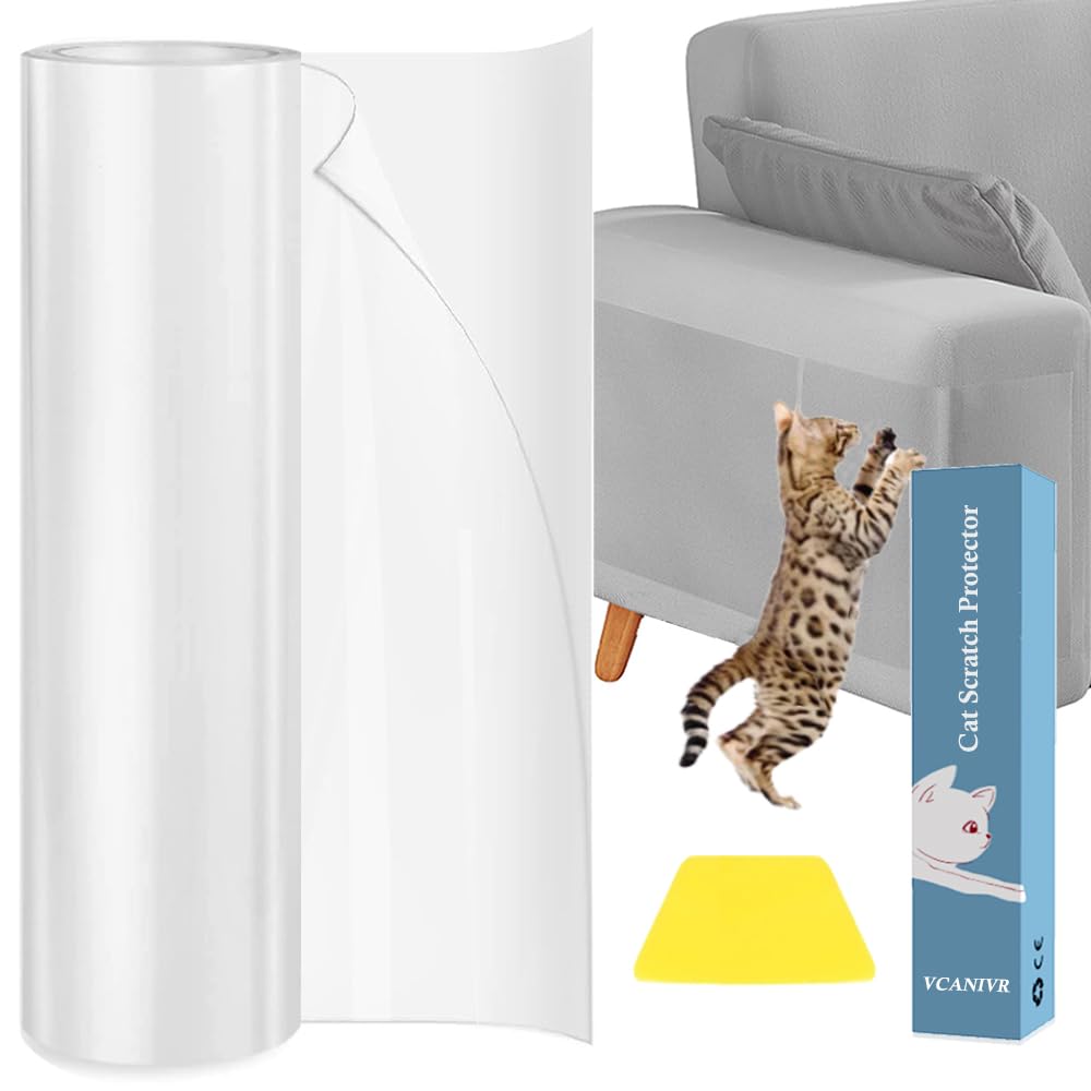 Amazon.com : Cat Scratch Protector 11.8" x 118" Self-Adhesive Single ...