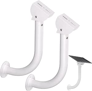 Amazon.com: Universal 2 Pack Solar Panel Wall Mount Bracket - 30cm L ...
