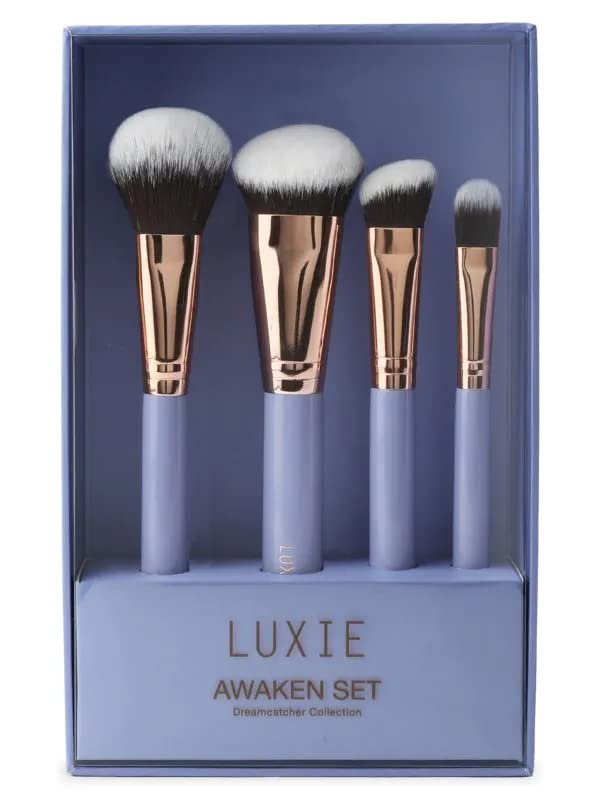 Amazon.com: Luxie Dreamcatcher Collection Awaken Makeup Brush Set, 4 ...