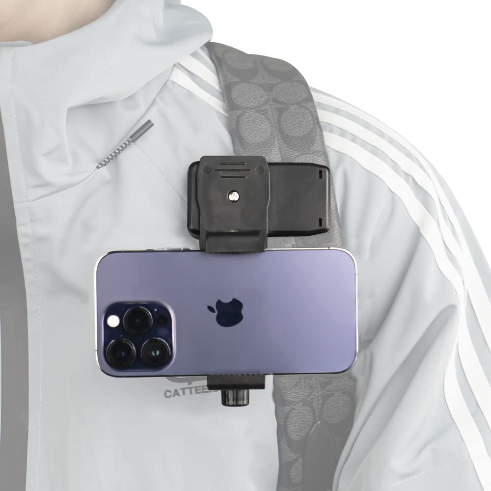 Quick Release Backpack Strap Clip Mount for Phone 360 Degree Rotating ...