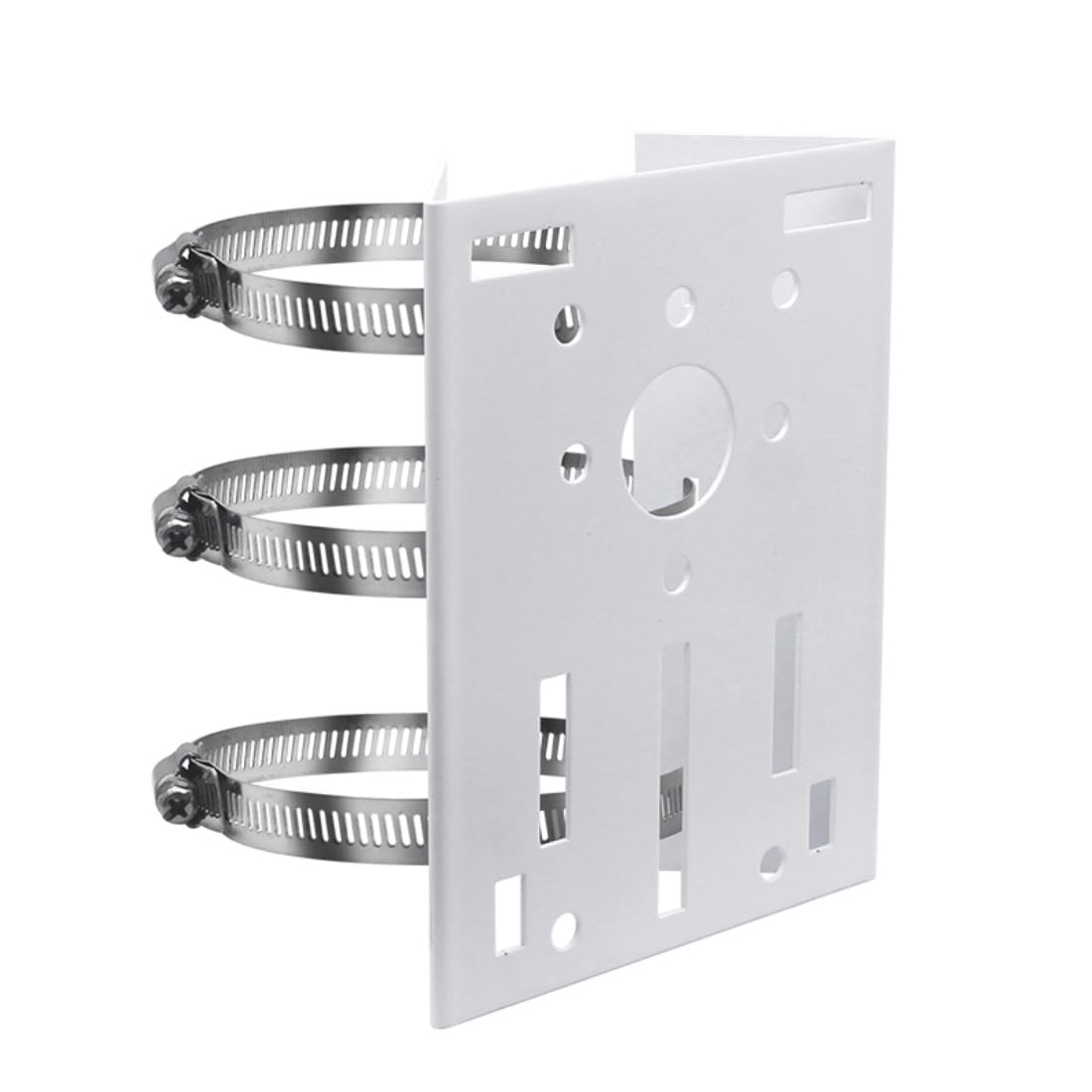 CTXSumTec Universal Vertical Pole Mount Bracket with 3 Loops, Solid ...
