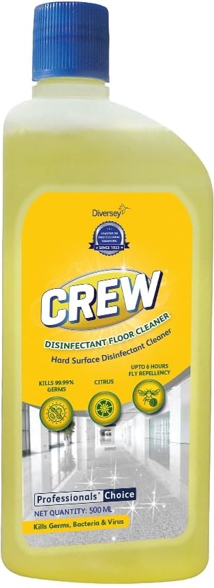 Crew Disinfectant Floor Cleaner Citrus 500ml : Amazon.in: Health ...