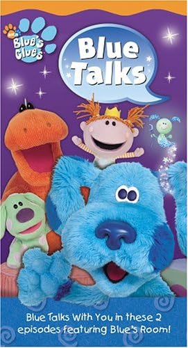 Amazon.com: Blue's Clues - Blue Talks [VHS] : Steve Burns, Kevin Duala ...