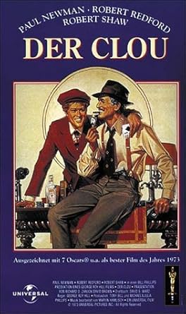 Der Clou [VHS] : Paul Newman, Robert Redford, Robert Shaw, Charles ...
