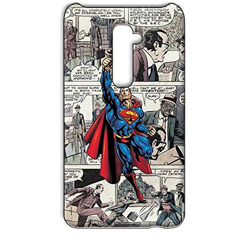 Superman Comic Design Hard Back Case Cover for LG G2 : Amazon.in ...