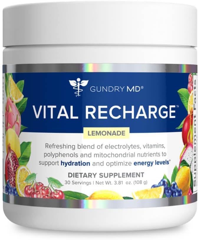 Amazon.com: Gundry MD Vital Recharge Supplement Powder - Advanced ...