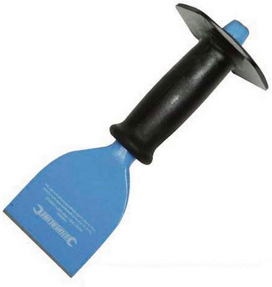 S&R Burin de maçon plat et large 75 x 275mm. Burin Professionnel acier ...