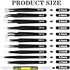 Amazon.com: 11 PCS Precision Tweezers Set, ESD Tweezers Set, Premium ...
