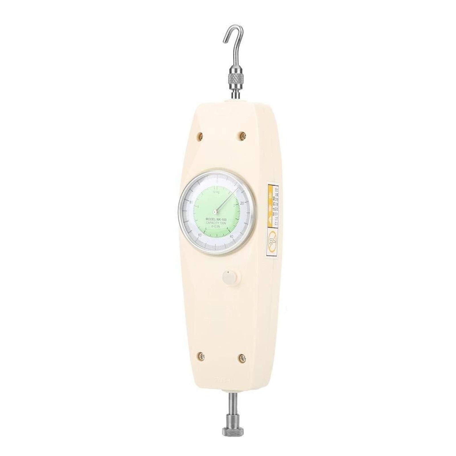 Buy NK-100 100N Mechanical Analog Push Pull Force Gauge Meter, Pointer ...