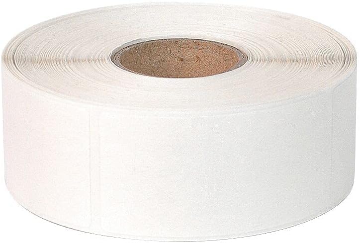 L LIKED Blank White 1 x 2 Inch Dissolvable Labels for Food Rotation ...