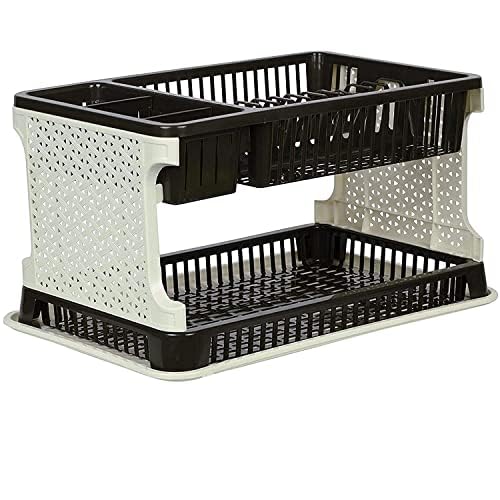 Plastic Kitchen Sink Dish Drainer Organizer Rack Kitchen Sink Dish Rack ...