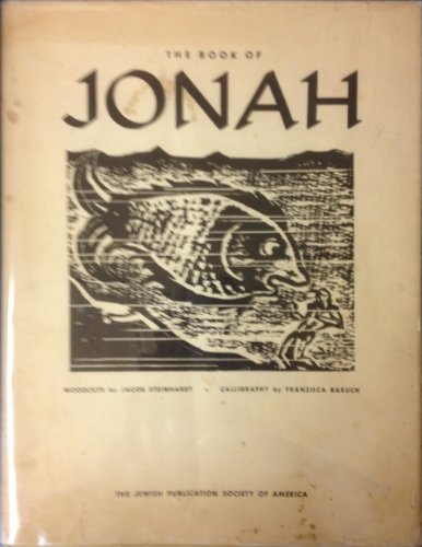 The Book of Jonah. Woodcuts by Jacob Steinhardt, Calligraphy by ...