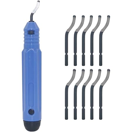 Amazon.com: Adiyer Deburring Tool Kit Deburring Cutters Set, Plastic ...