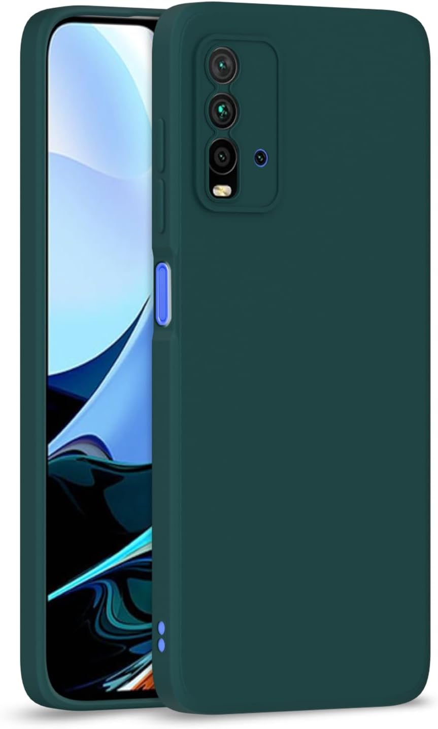 Pikkme Mi Redmi 9 Power Back Cover Soft Matte Liquid Silicone TPU ...