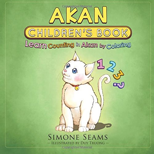 Amazon | Akan Children's Book: Learn Counting in Akan by Coloring ...
