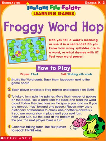 Buy Froggy Word Hop (Instant File-Folder Learning Games) Book Online at ...