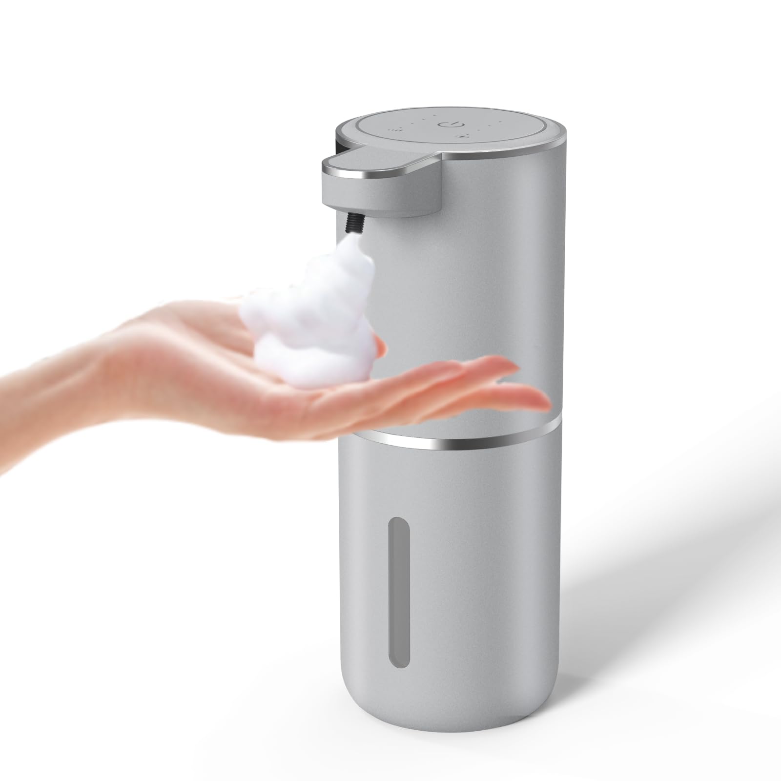 Amazon.com: Automatic Soap Dispenser – Touchless Foaming Soap Dispenser 400ml USB Rechargeable ...