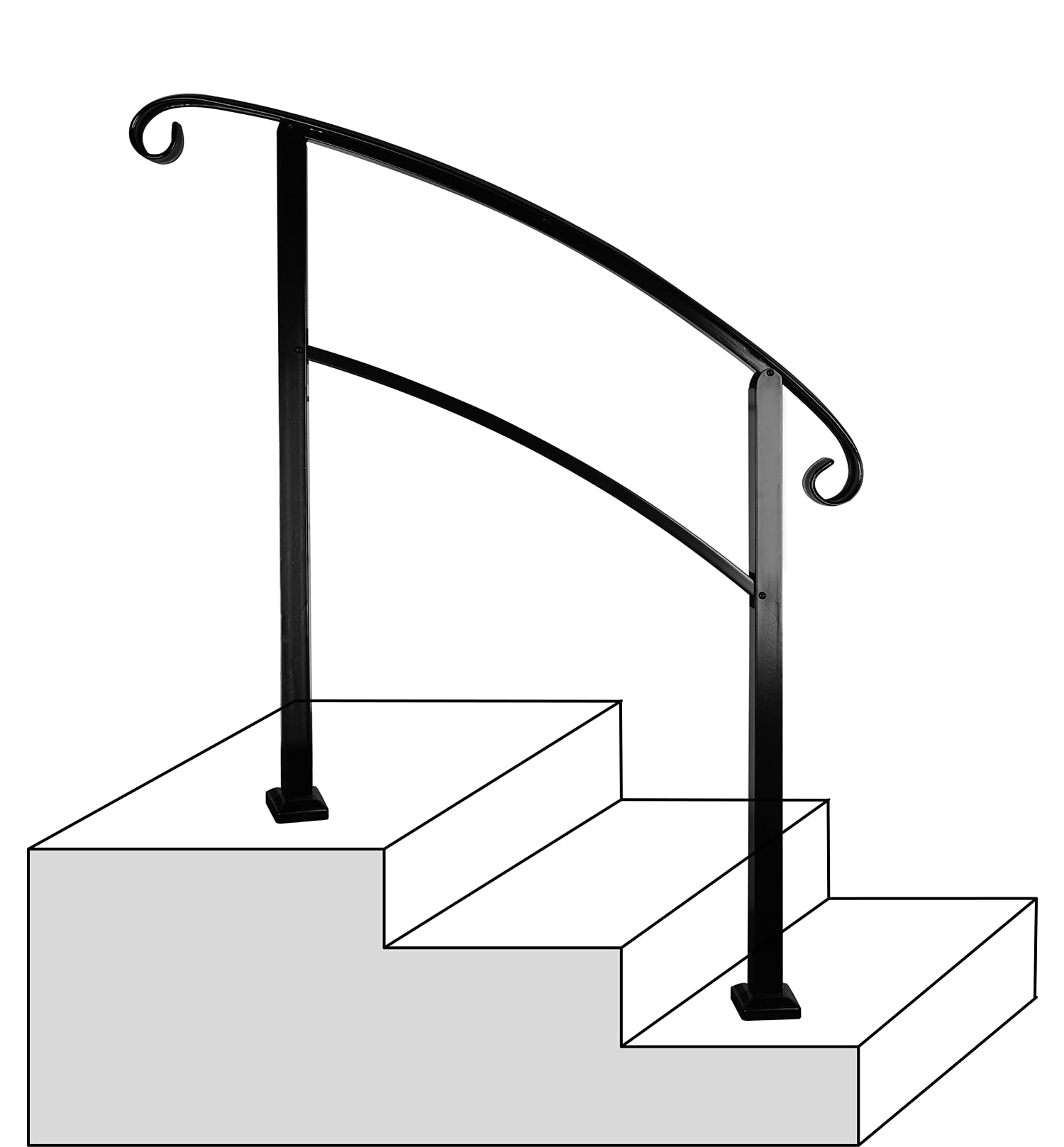 3 Step Staircase Clipart