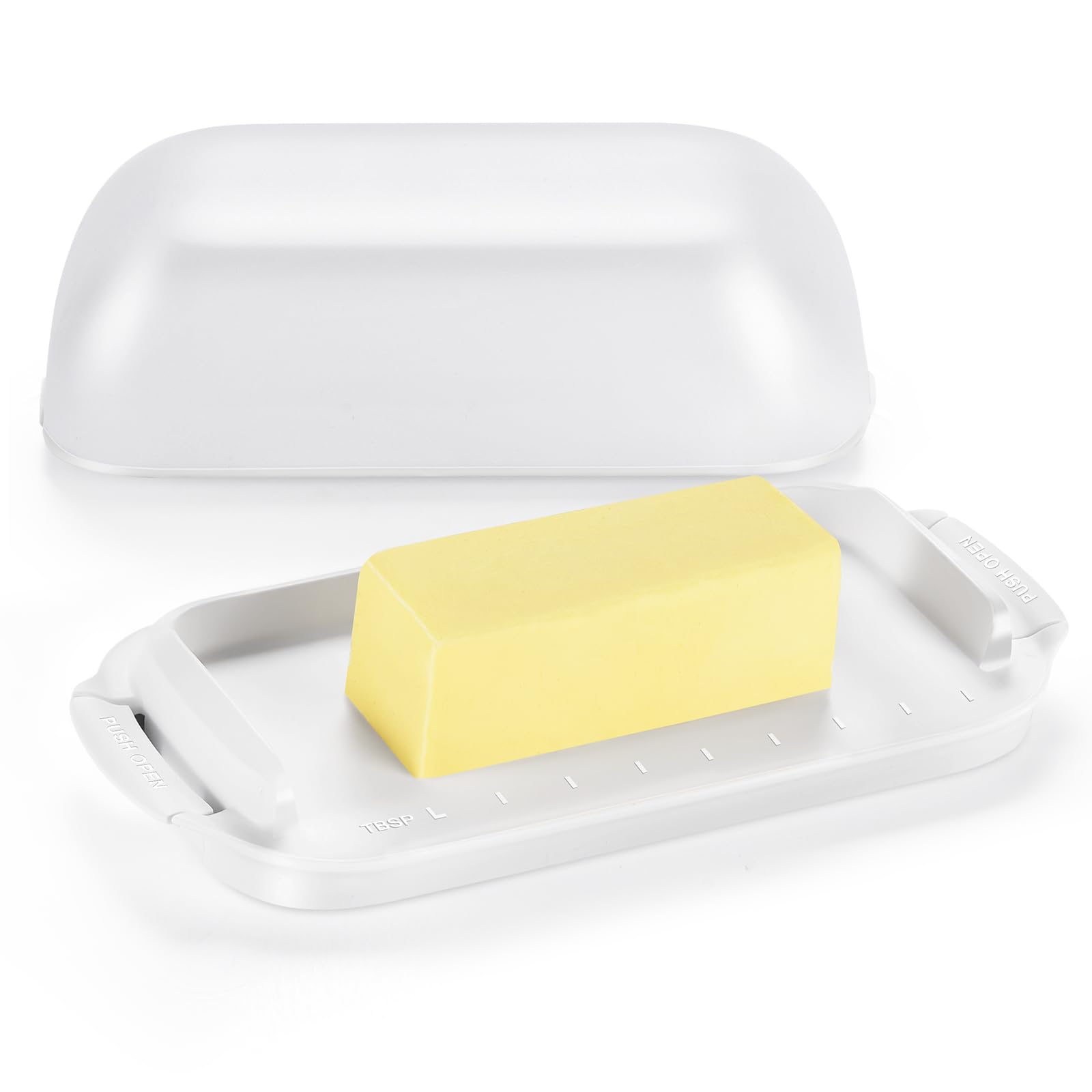 Amazon.com | AONCO Butter Dish with Lid, Butter Container Holds for ...