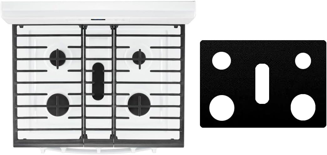 Amazon.com: Custom Fit Reusable Burner Liner for Whirlpool Gas Range ...