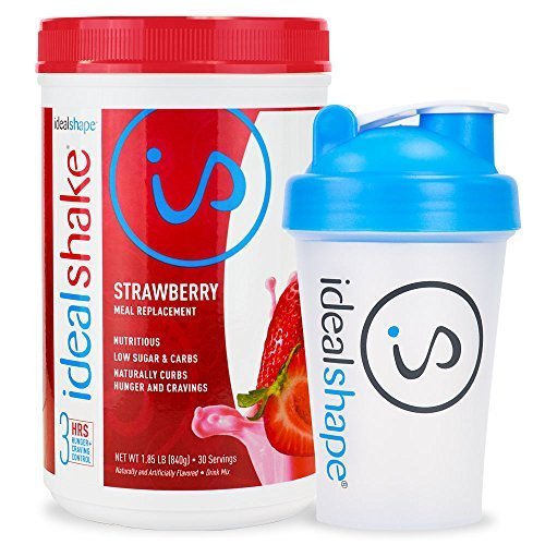 Buy IdealShake Meal Replacement Shake, Strawberry (30 Servings) with ...