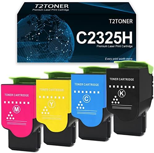 Amazon.com: High Yield C2325 Toner Cartridges C231 Remanufactured ...