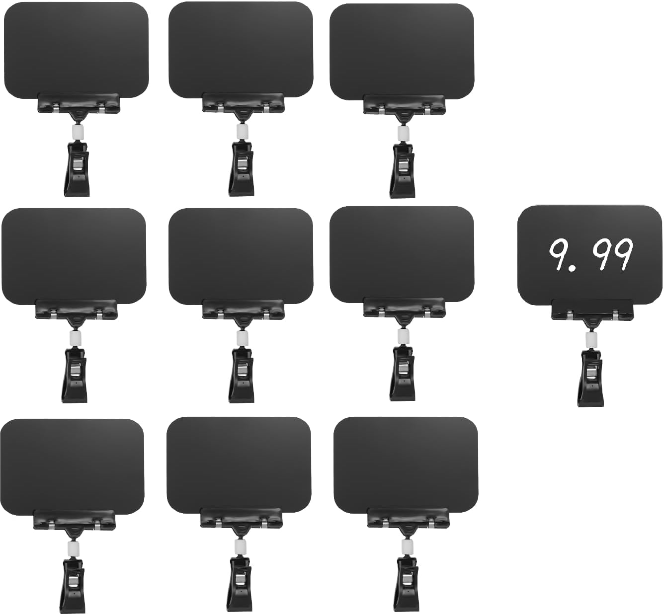 Amazon.com : Joyibay 10 Pack Reuse Display Clips, Price Tag Sign ...
