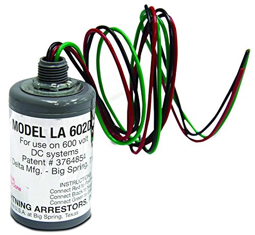 Amazon.com: Delta Lightning Arrestors LA602-DC Surge Arrestor ...