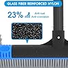 Amazon.com: TidyMister 20'' 2 in 1 Pool Brush Head Cobweb Duster Heavy ...