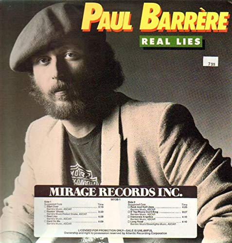 Amazon.com: Real Lies [LP VINYL]: CDs & Vinyl