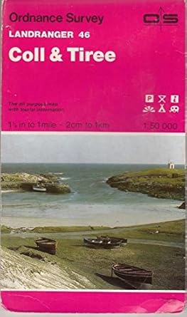 Coll and Tiree (Sheet 46) (OS Landranger Map): Amazon.co.uk: Ordnance ...