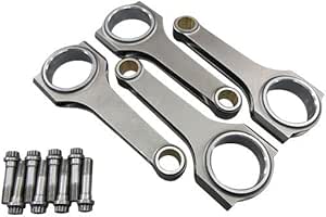 Amazon.com: CXRacing H-Beam Connecting Rods Conrod W/Bolts For Ford ...