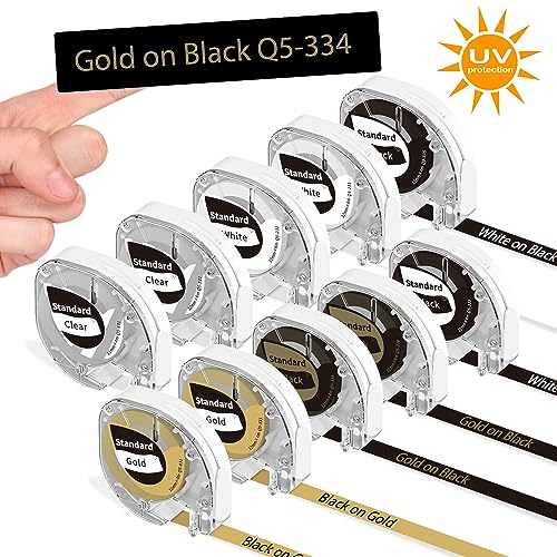 Snapklik.com : P12 Label Maker Tape, Label Maker Refills Clear Tape ...