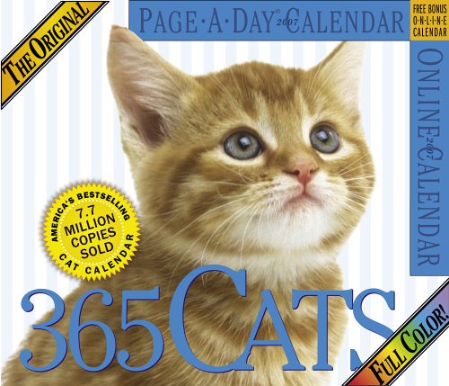 The Original 365 Cats Page-A-Day Calendar 2007: Workman Publishing ...