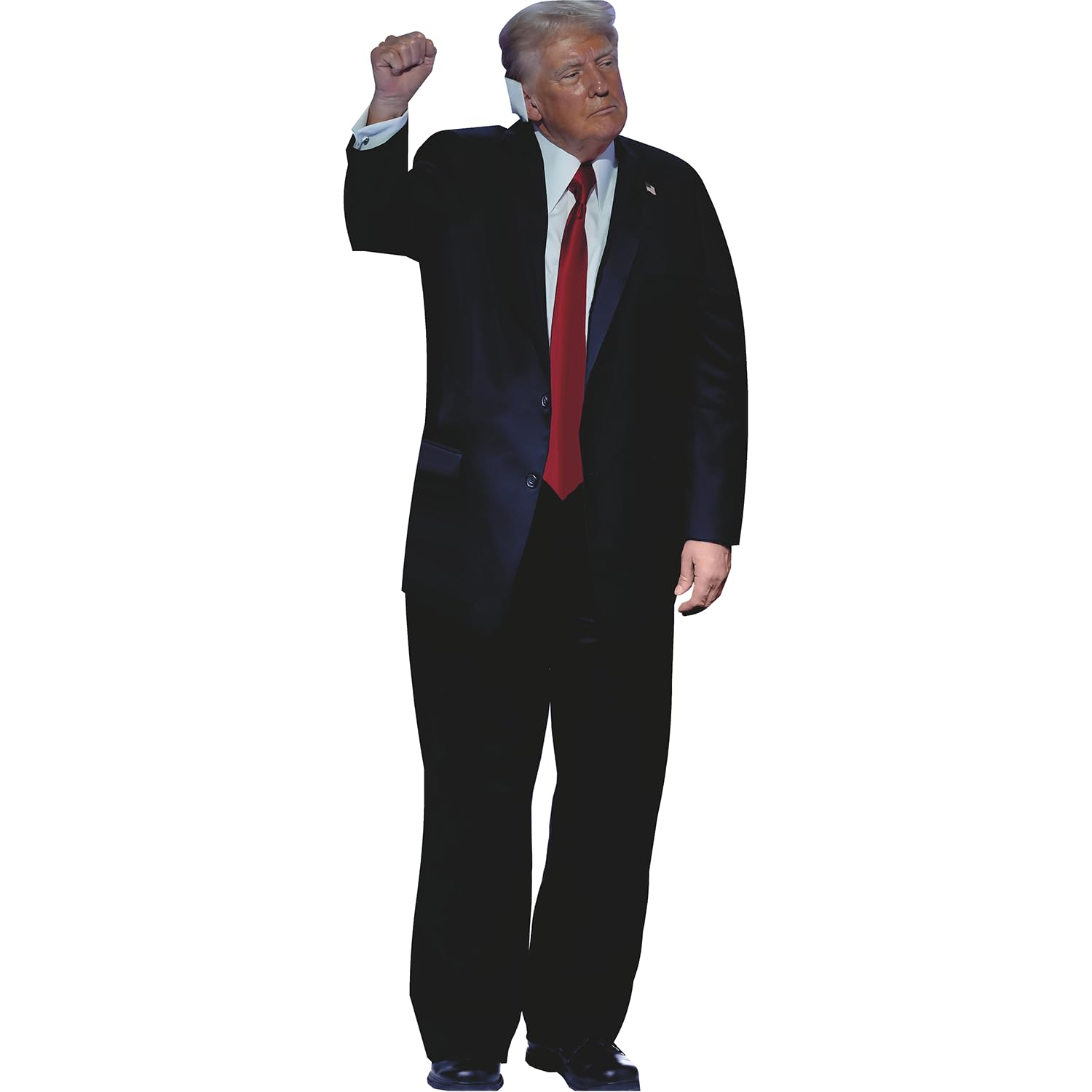 Snapklik.com : H38201 Donald Trump Ear Bandage Cardboard Cutout Standee ...